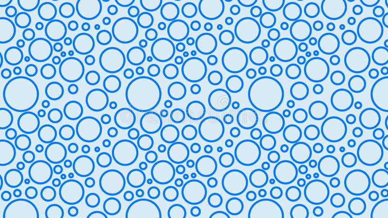 Light Blue Seamless Circle Pattern Background Stock Illustration ...