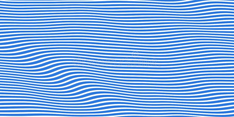 Light Blue Seamless Hypnotic Waves Background. Stylish Colorful Ripples ...