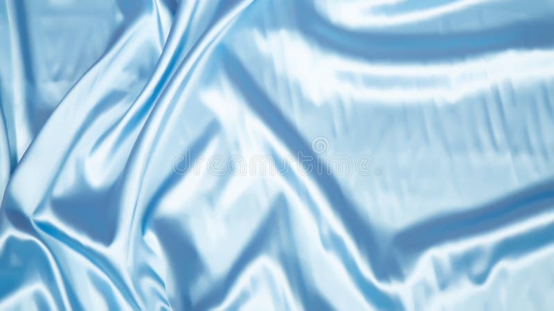 Light Blue Silk Fabric Background Stock Image - Image of satiny ...