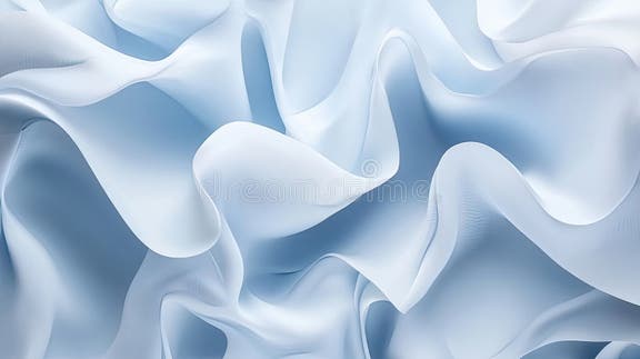 Light Blue Silk Fabric Drape Texture Stock Illustration - Illustration ...