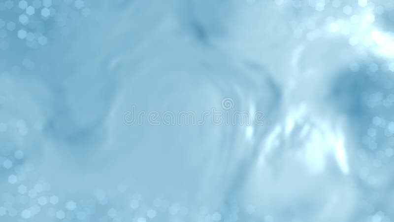 Light Blue Silver Shifted Curved Forms with Bokeh Background - Abstract ...