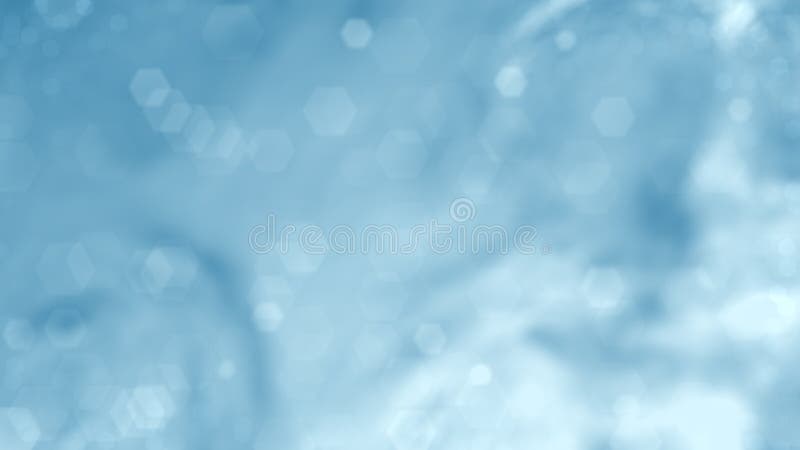 Light Blue Silver Winking Volumetric Forms with Bokeh Bg - Abstract 3D ...
