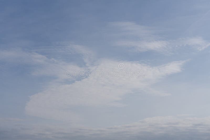 Light Blue Sky with Clouds - Abstract Background . Stock Image - Image ...