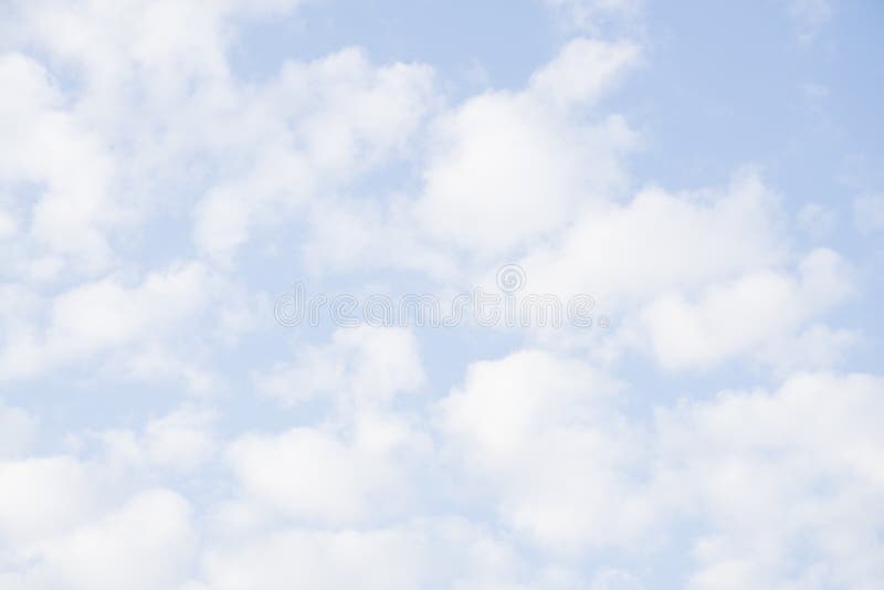 Light Blue Sky with Clouds - Abstract Background . Stock Image - Image ...