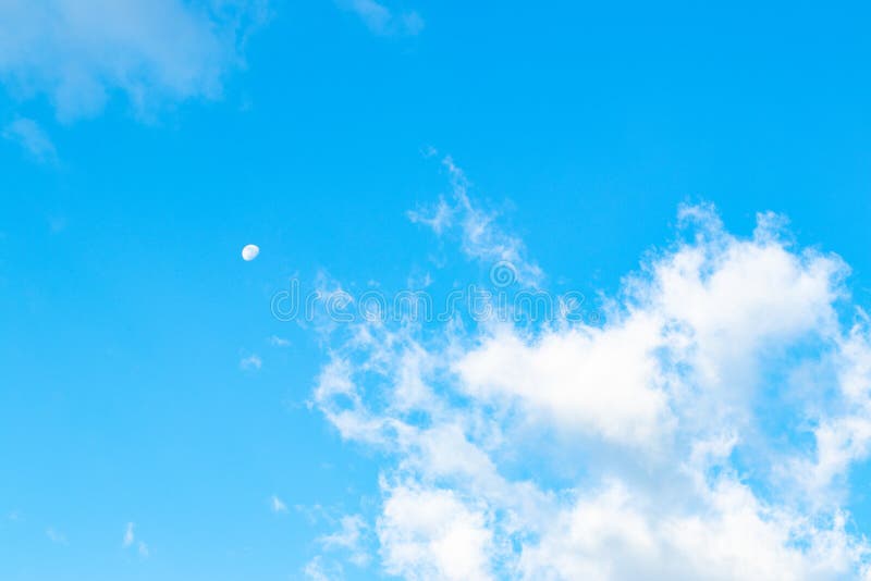 Light Blue Sky with Clouds with a Mood Stock Photo - Image of outdoors ...