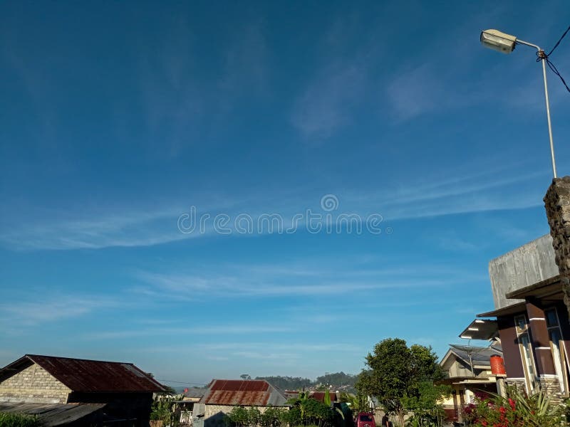 Light Blue Sky with a Rustic Feel Stock Photo - Image of rustic, home ...