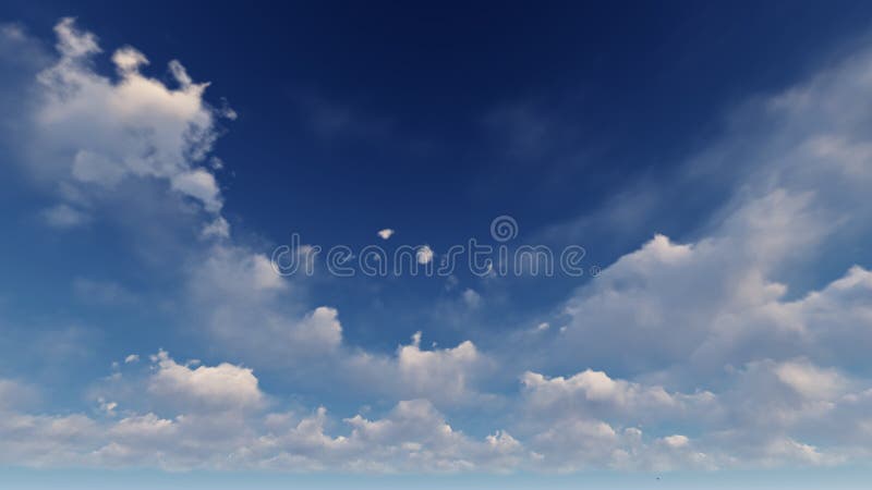 A Light Blue Sky with White Clouds Stock Illustration - Illustration of ...
