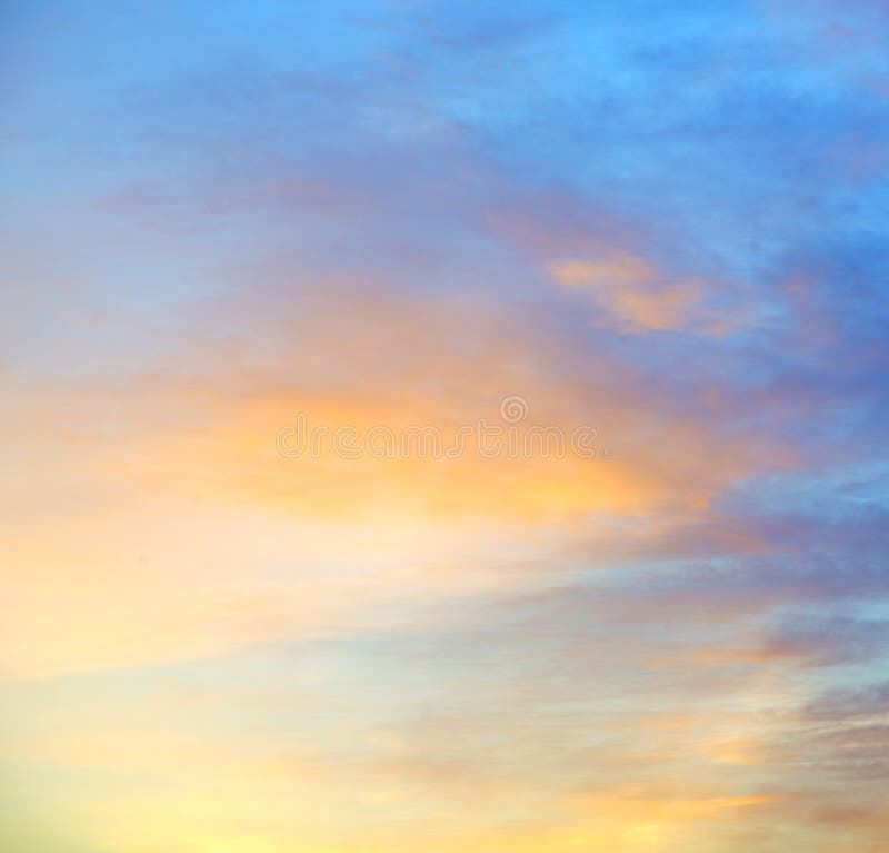 Light in the Blue Sky White Soft Clouds and Abstract Backgroun Stock ...