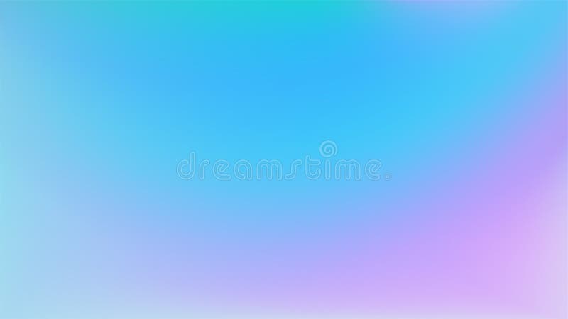 Light Blue Smooth Abstract Gradient Background. Holographic Blurred ...