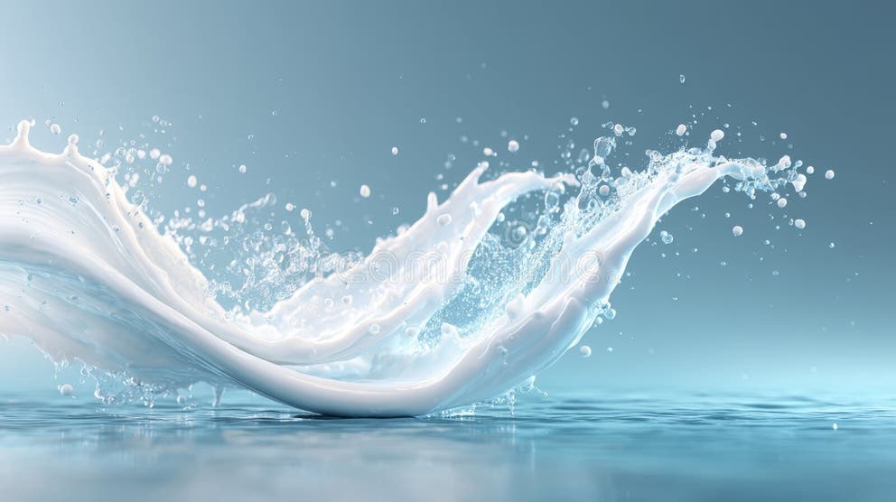 A Light-blue, Smooth and Ethereal Substance that Flows with a Delicate ...