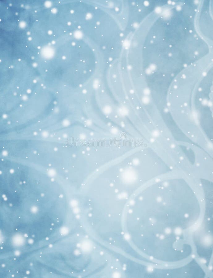 Light Blue Snowy Background Stock Illustration - Illustration of ...