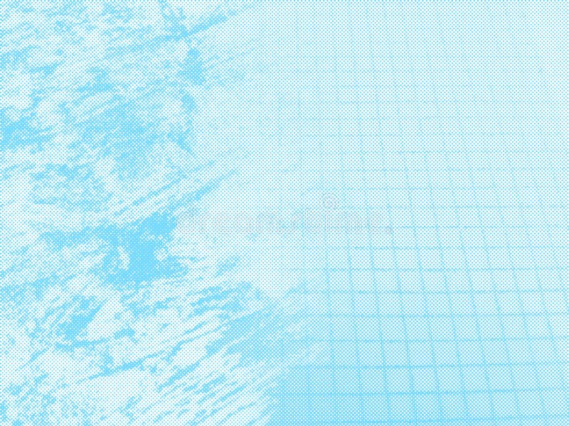 Light Blue Spotted Comic Cartoon Background, Small Points Dots Stock ...