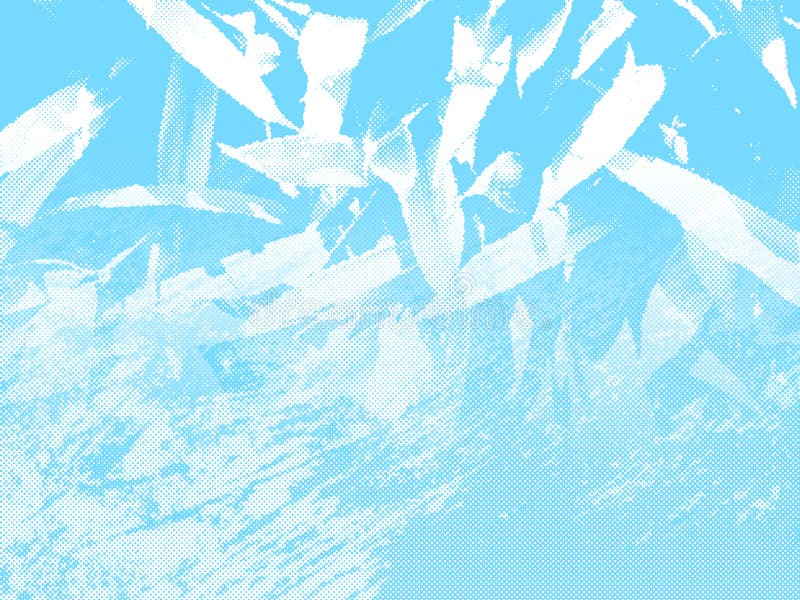 Light Blue Spotted Comic Cartoon Background, Small Points Dots Stock ...