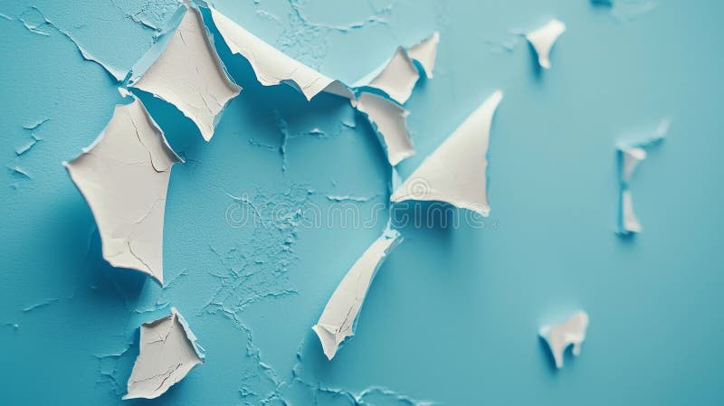 A Light Blue Stucco-textured Background that Looks Like a Wall ...