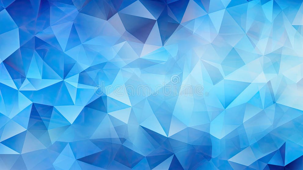 Light Blue Triangle Abstract Background Stock Illustration ...