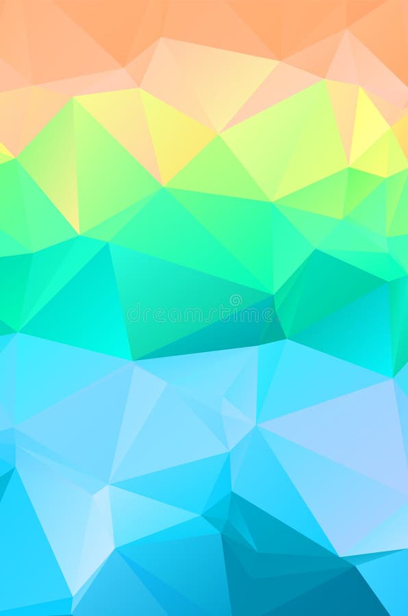 Light Blue Triangle Modern Geometric Abstract Background Stock Vector ...