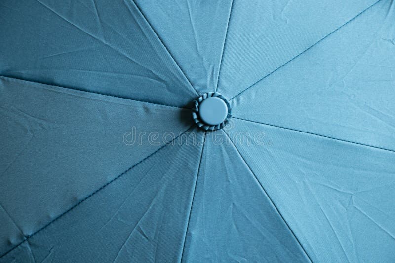 Light Blue Umbrella As a Background Closeup Stock Photo - Image of ...