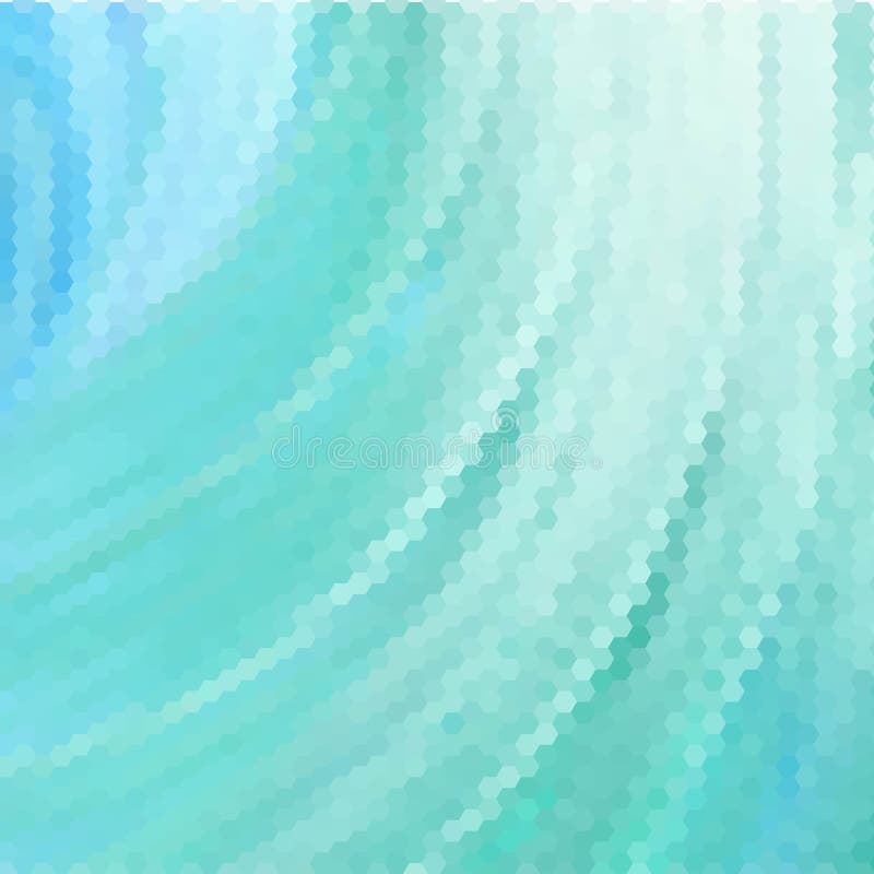 Light Blue Vector Hexagons. Abstract Background. Layout for Advertising ...