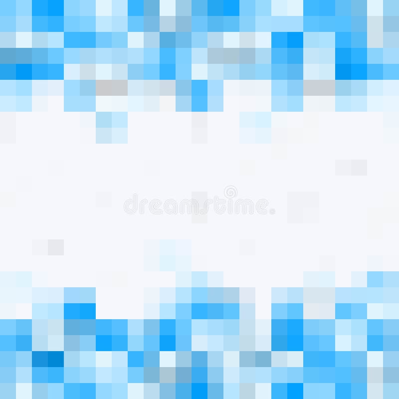 Light BLUE Vector Pattern in Square Style. Colorful Illustration with ...