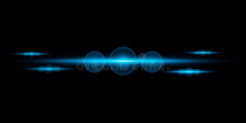 Light Blue Vector Special Effect. Glowing Beautiful Bright Lines Stock ...