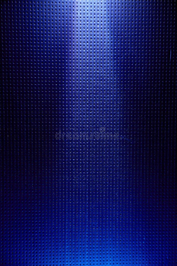 A Light Blue Vertical Ray of Light Crosses a Blue Background To a Point ...