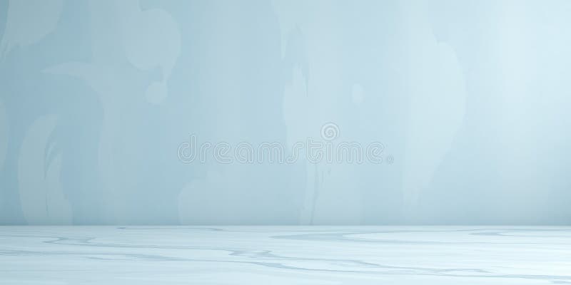 Light Blue Wall with a White Floor Stock Illustration - Illustration of ...