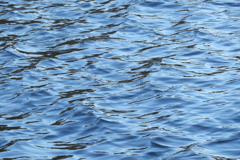 Light Blue Water Surface with Shine and Ripples Stock Photo - Image of ...