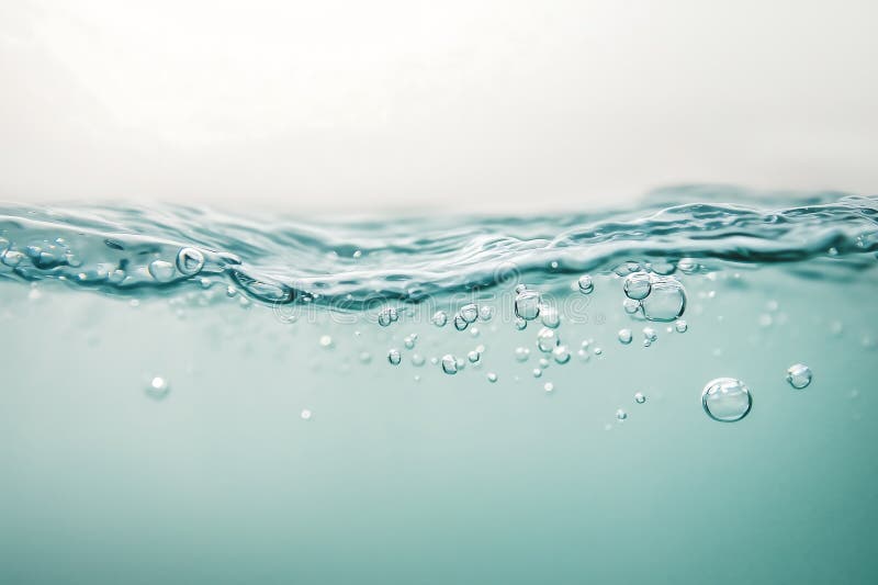 Light Blue Water with a White Background and a Gradient Light Green ...