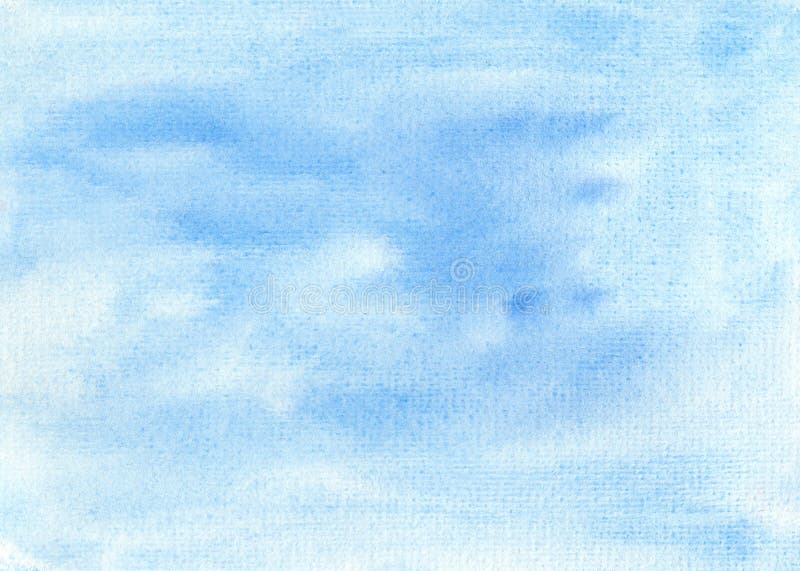 Light Blue Watercolor Background. Watercolor Abstract Blue Background ...