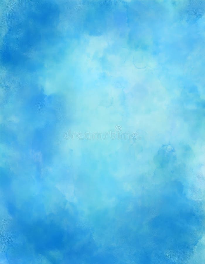 Light Blue Watercolor Background Creating Soft Texture Stock Image ...
