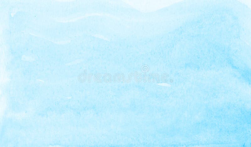 Light Blue Watercolor Background and Texture Stock Illustration ...