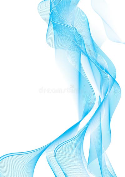 Light blue wave stock vector. Illustration of motion, technology - 8478472
