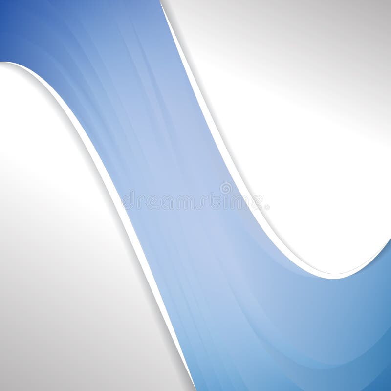 Light Blue Wave Business Background Vector Art Stock Vector ...