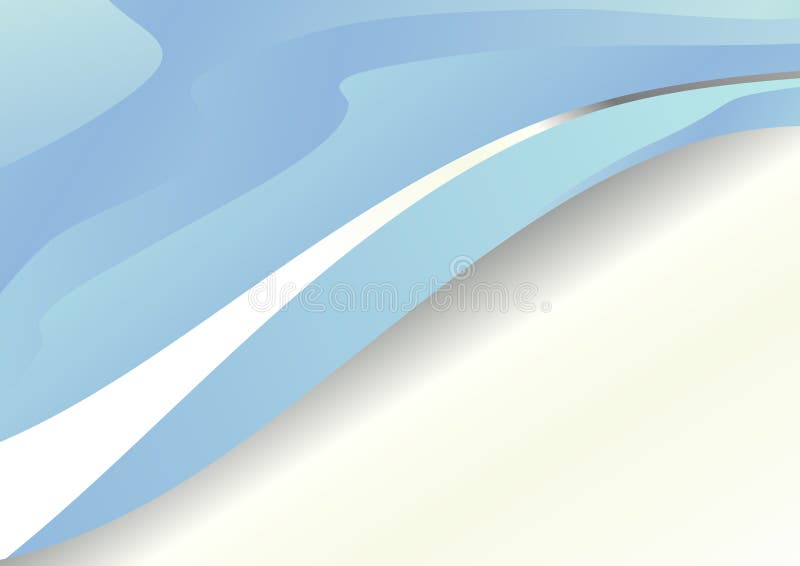 Light Blue Wavy Background with Space for Your Text Beautiful Elegant ...