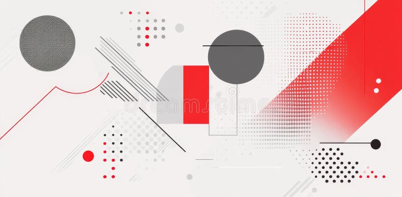 A Light Blue and White Geometric Background with a Stylish High-tech ...