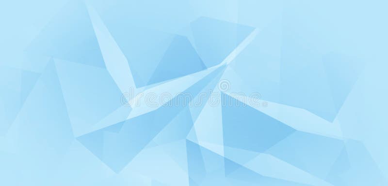 Light Blue Wide Background with Crystal Graphic Elements Stock ...