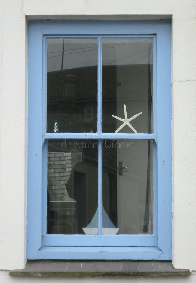 Light blue window stock image. Image of wooden, outdoor - 100746535