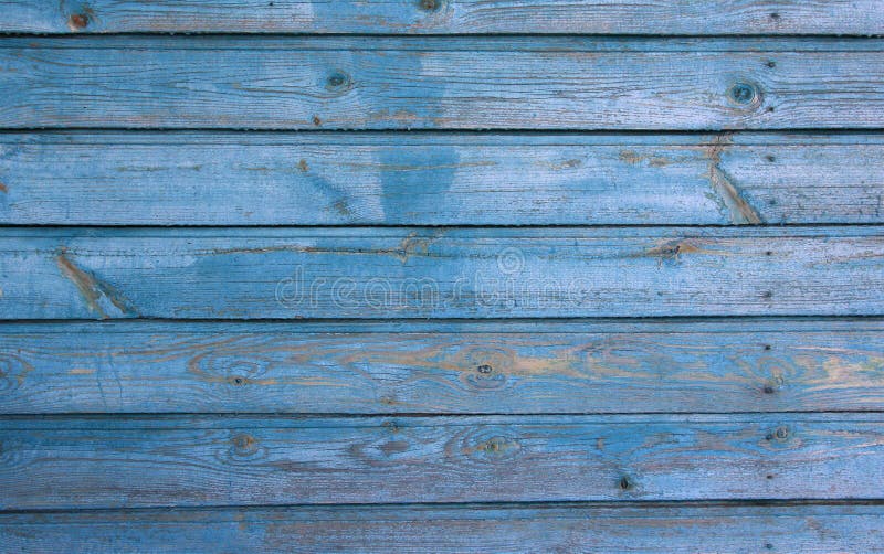 Light Blue Wooden House Wall with Peeling Paint, Texture Stock Image ...