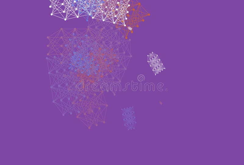 Light Blue, Yellow Vector Texture with Artificial Intelligence Concept ...