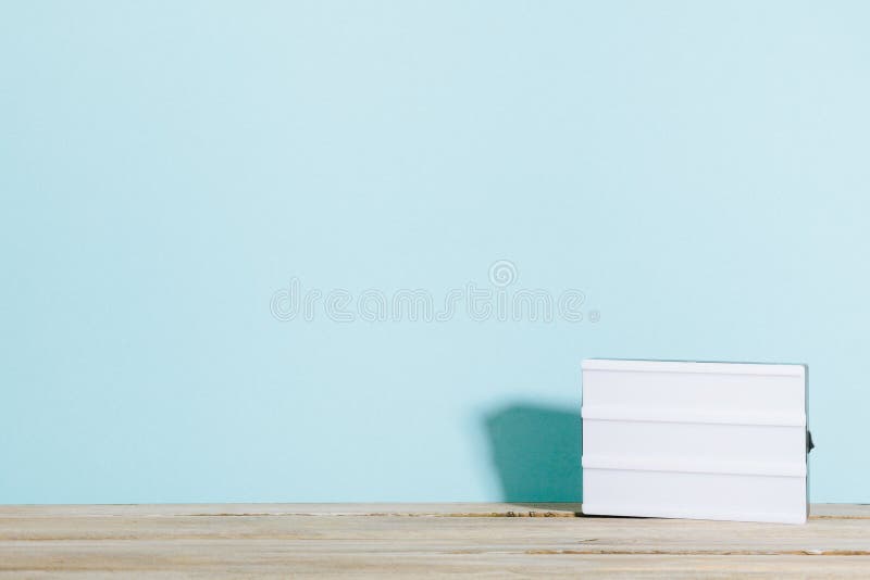 Light Box On Bright Color Backdrop Stock Image - Image of publication ...