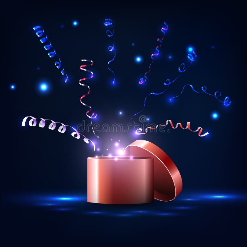 Streamers Explosion Stock Illustrations – 1,239 Streamers Explosion ...