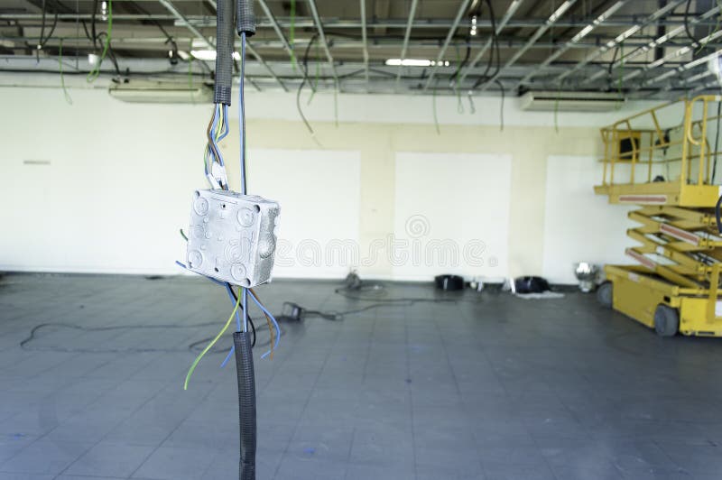 Light boxes stock image. Image of building, connect, construction ...