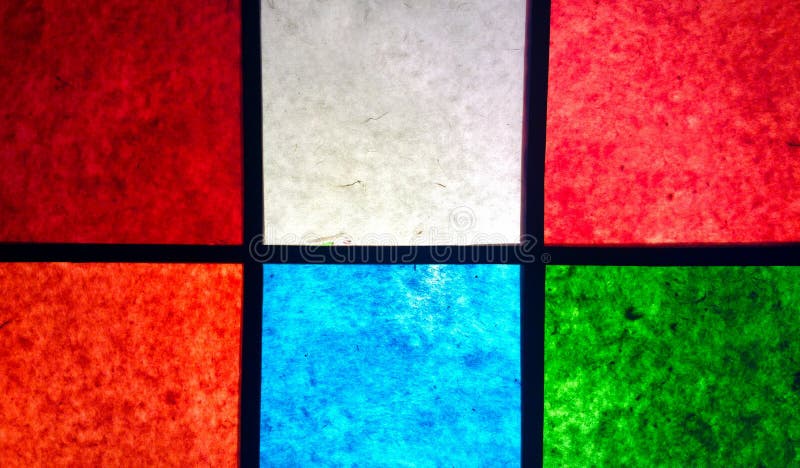 The Light Boxes Made from Mulberry Paper Stock Photo - Image of ...