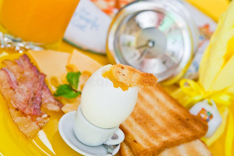 Light breakfast on a table stock image. Image of meal - 18512213