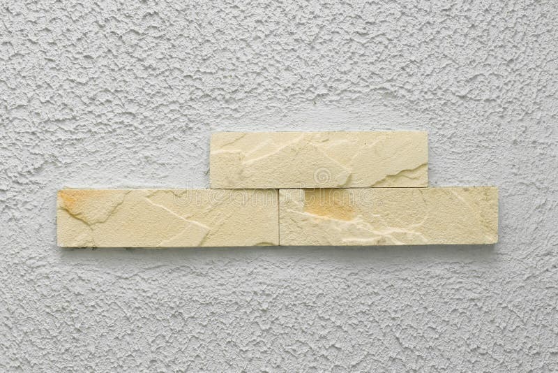 Light Brick Element Fragment Abstract Interior Design Wall Pattern Sand ...