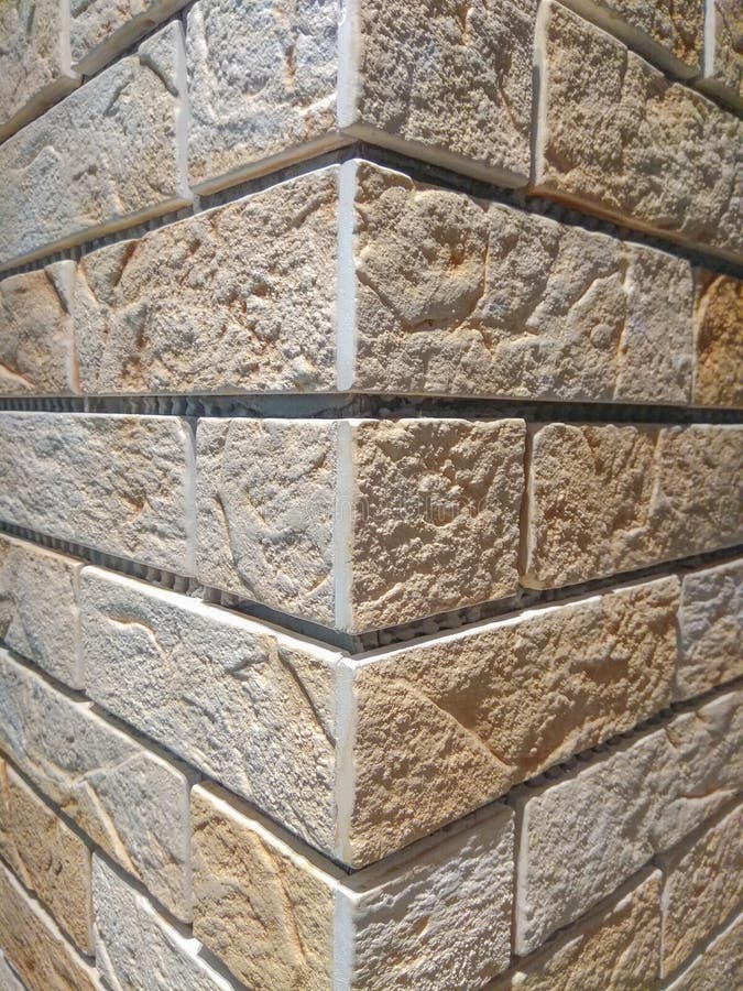 Light Brick Wall, Background, Clinker Stock Photo - Image of grunge ...