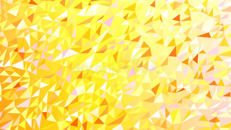 Yellow Low Poly Triangle Background Stock Image - Image of pink ...