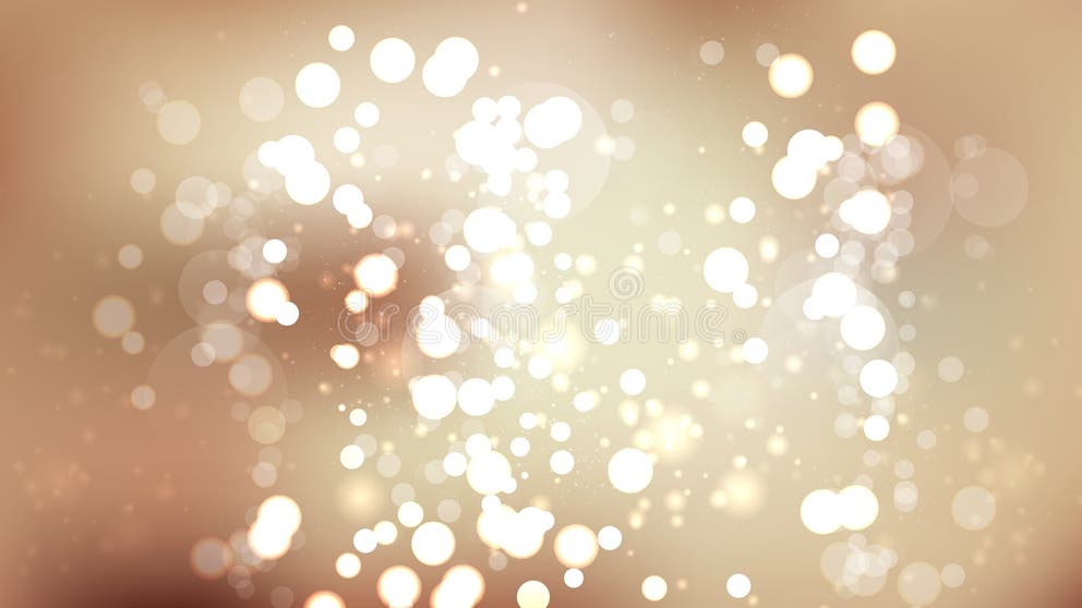 Light Brown Blurred Lights Background Graphic Stock Vector ...