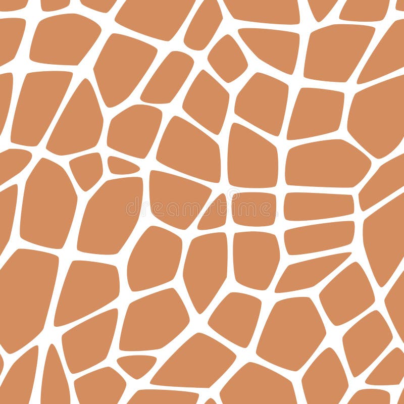 Giraffe Texture Seamless Vector Background Stock Vector - Illustration ...