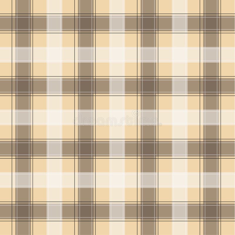 Light Brown Gingham Pattern. Texture from Squares for - Plaid ...